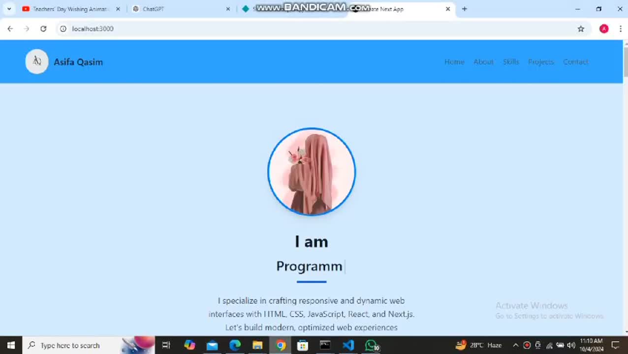 Asifa Muhammad Qasim on LinkedIn: #nextjs #portfolio #webdevelopment # ... Asifa Muhammad Qasim on LinkedIn: #nextjs #portfolio #webdevelopment # ...