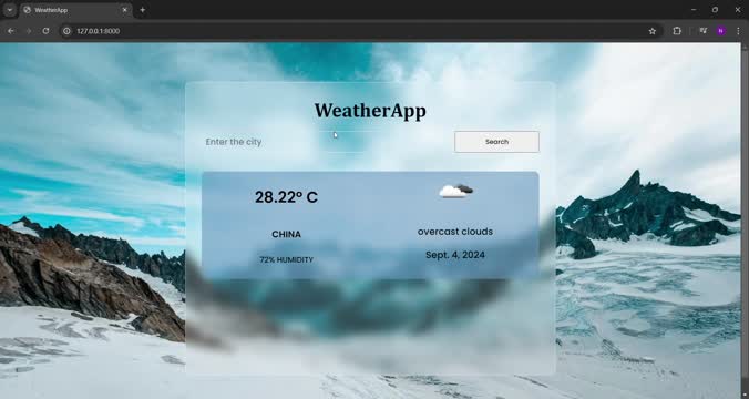 Naveen jith P R on LinkedIn: #python #django #weatherapp # ... Naveen jith P R on LinkedIn: #python #django #weatherapp # ...