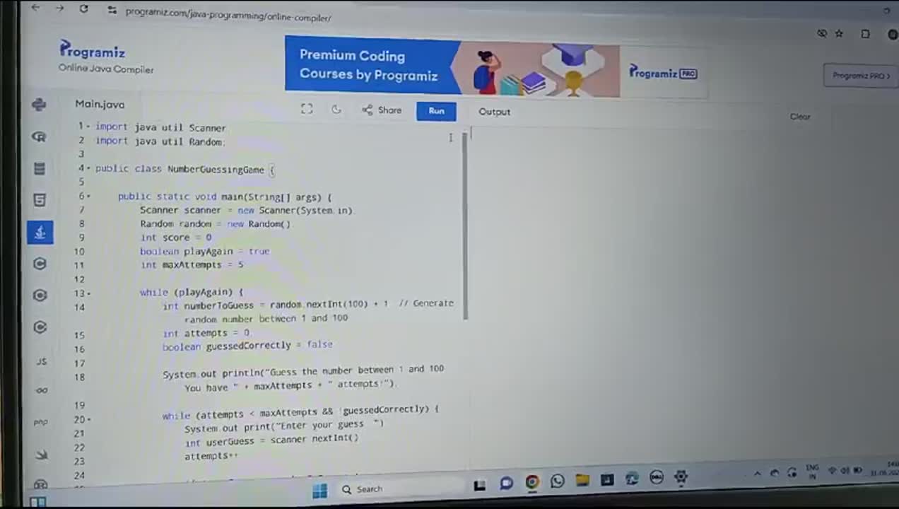 Pranathi Neerla on LinkedIn: #codesoft #java #java Pranathi Neerla on LinkedIn: #codesoft #java #java