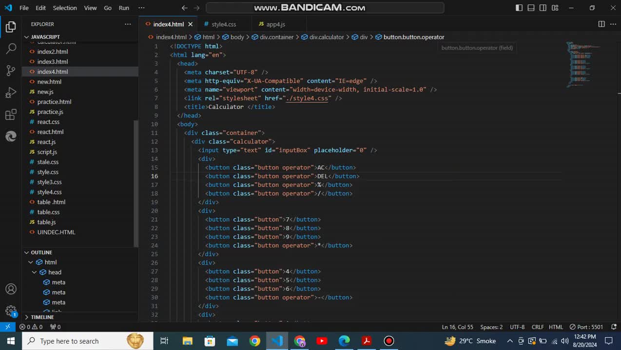 Fizza Rizwan on LinkedIn: #html #css #javascript #calculator # ... Fizza Rizwan on LinkedIn: #html #css #javascript #calculator # ...