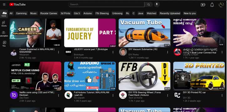Arjun KB on LinkedIn: #webdevelopment #html #css #youtubeclone # ... Arjun KB on LinkedIn: #webdevelopment #html #css #youtubeclone # ...