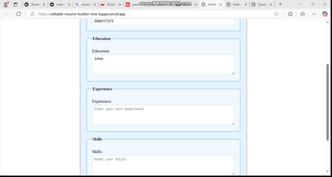 #typescript #nextjs #resumebuilder #webdevelopment #codingjourney ... #typescript #nextjs #resumebuilder #webdevelopment #codingjourney ...