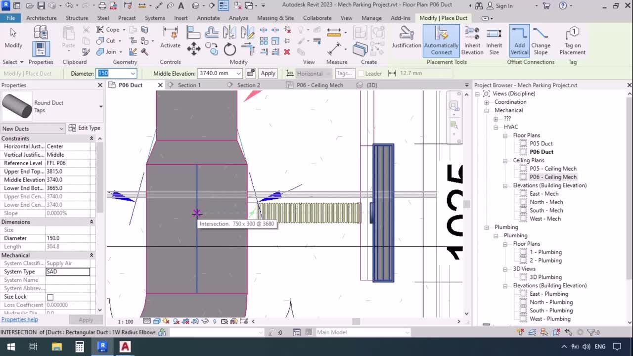 Sahar Kiani on LinkedIn: 🔥 Revit MEP- HVAC- Duct design, Revit 3D ... Sahar Kiani on LinkedIn: 🔥 Revit MEP- HVAC- Duct design, Revit 3D ...
