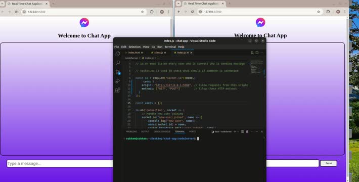 Muhammad Subhan on LinkedIn: #nodejs #socketio #webdevelopment # ... Muhammad Subhan on LinkedIn: #nodejs #socketio #webdevelopment # ...