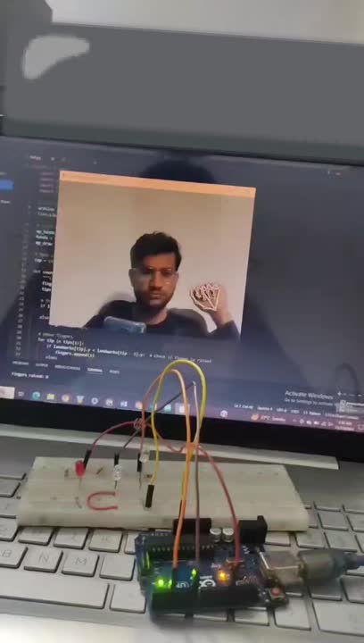 Huzaif Sami on LinkedIn: #python #arduino #opencv #mediapipe #iot # ... Huzaif Sami on LinkedIn: #python #arduino #opencv #mediapipe #iot # ...
