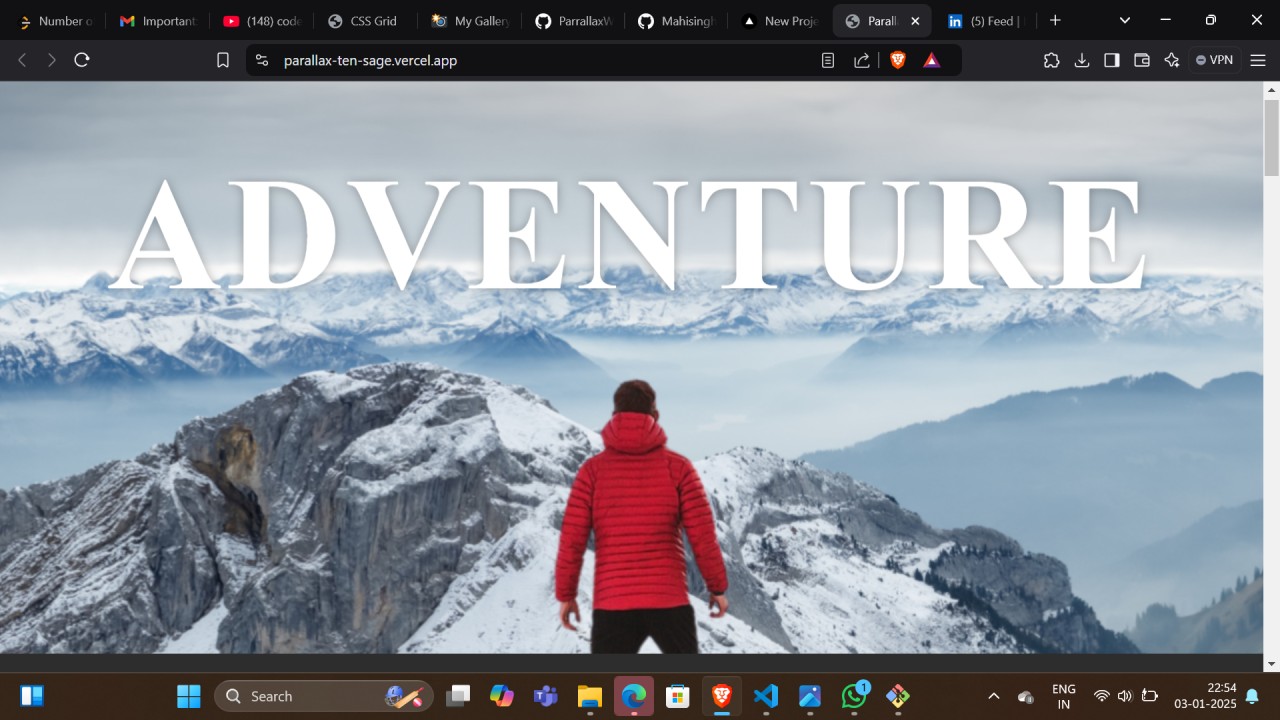 Mahi Singh on LinkedIn: #webdevelopment #html #css #parallaxscrolling # ... Mahi Singh on LinkedIn: #webdevelopment #html #css #parallaxscrolling # ...