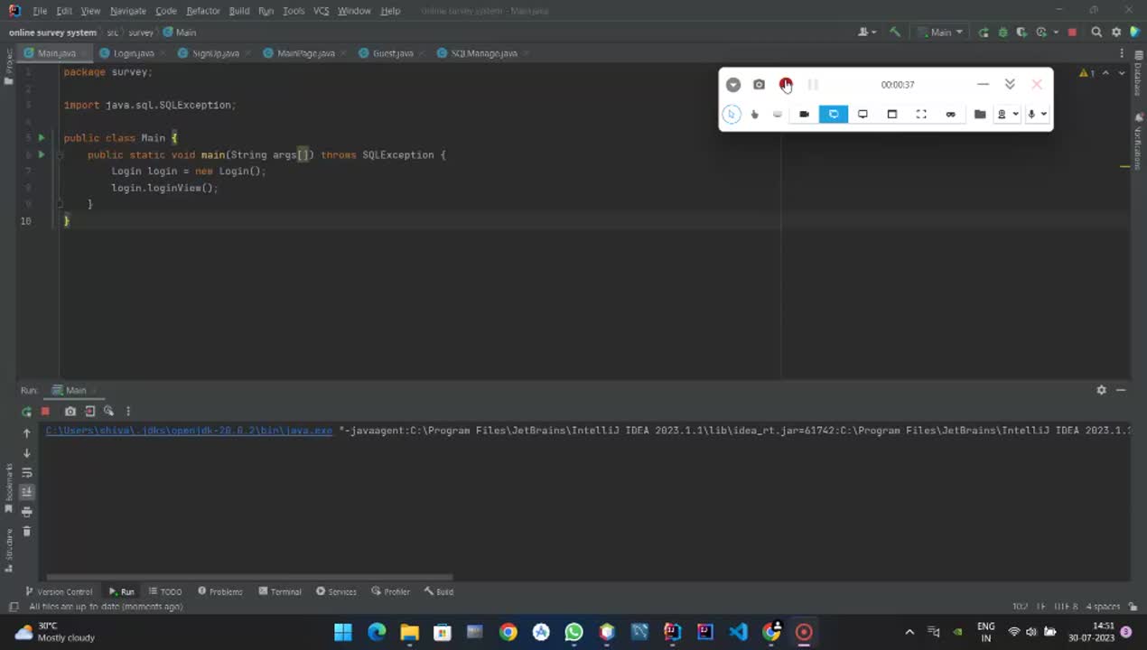 Arnav Rana on LinkedIn: #syncinterns #java #javaswing #mysql Arnav Rana on LinkedIn: #syncinterns #java #javaswing #mysql
