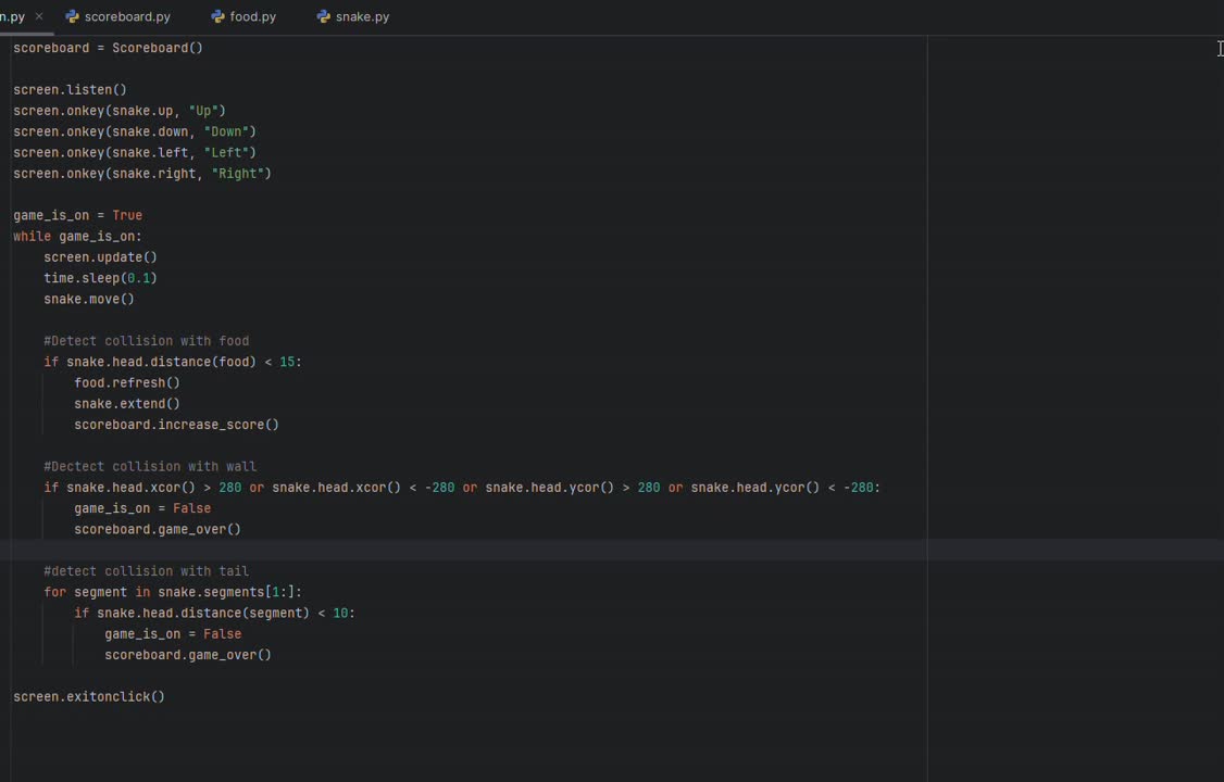 Arshad Munir on LinkedIn: #python #coding #snakegame #learningbydoing # ... Arshad Munir on LinkedIn: #python #coding #snakegame #learningbydoing # ...