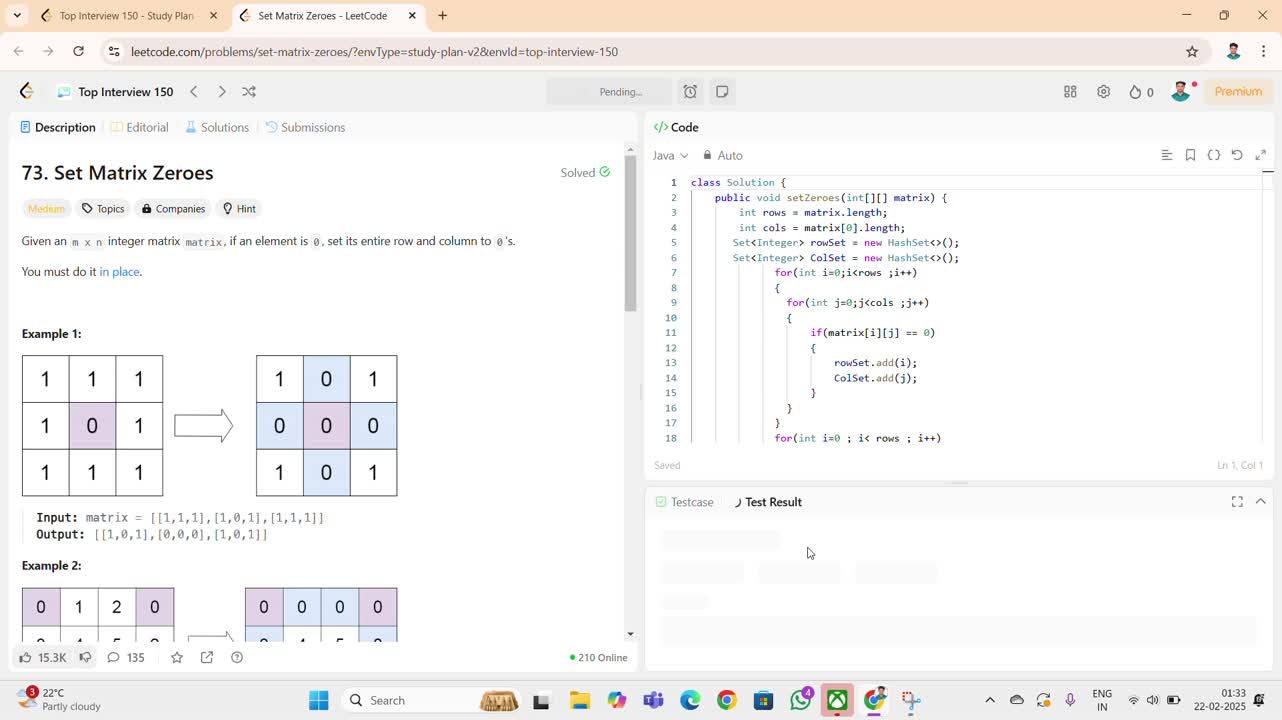 GUMMUDU BHARGAVA RAJU on LinkedIn: DSA - Set Matrix Zeroes By using of ... GUMMUDU BHARGAVA RAJU on LinkedIn: DSA - Set Matrix Zeroes By using of ...