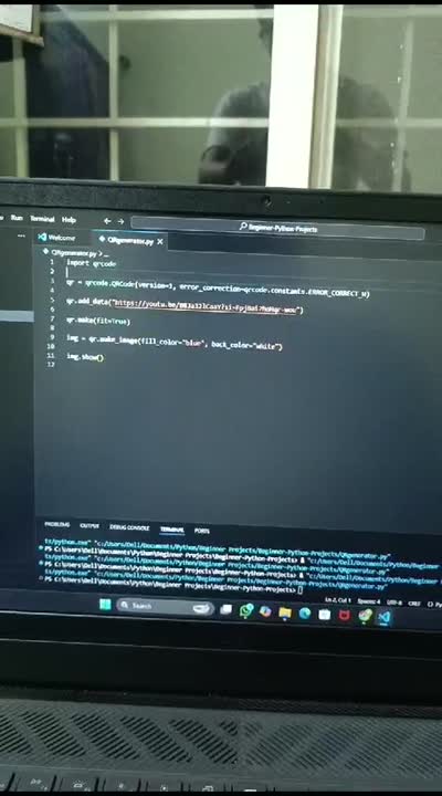 #python #qrcode #coding #tech #programming #automation #datascience ... #python #qrcode #coding #tech #programming #automation #datascience ...