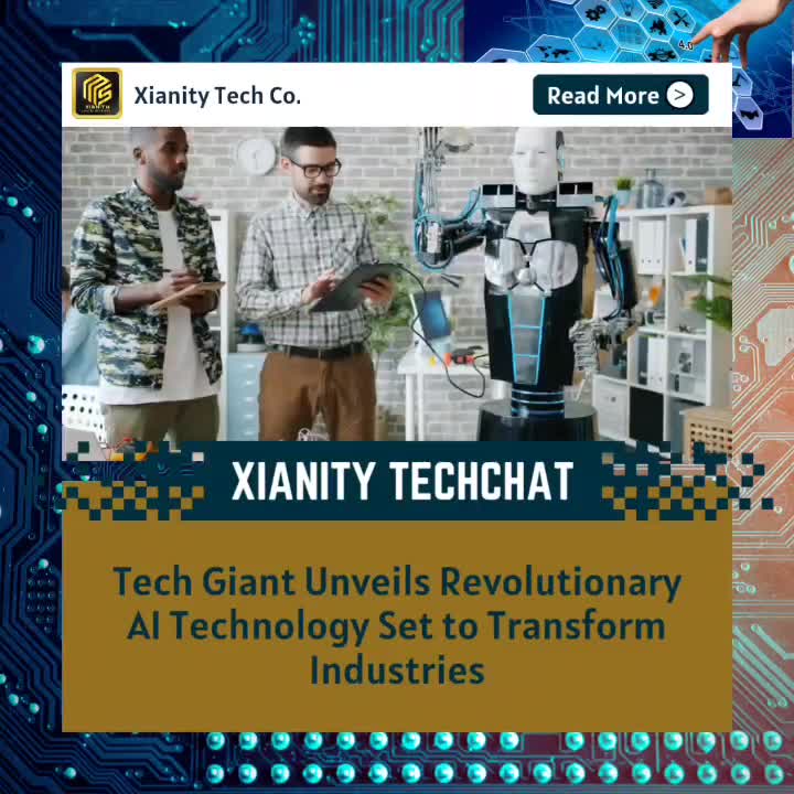 XIANITY on LinkedIn: We're Unveiling Revolutionary AI Technology Set To ... XIANITY on LinkedIn: We're Unveiling Revolutionary AI Technology Set To ...