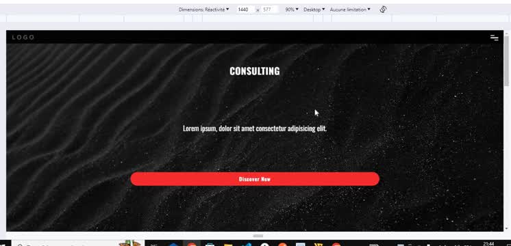 Landing page with html css vanilla javascript. Features: - custom video ... Landing page with html css vanilla javascript. Features: - custom video ...