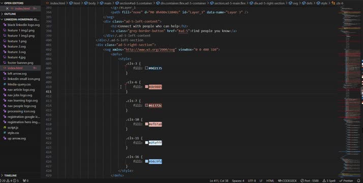 How to create a LinkedIn clone with HTML, CSS, and JavaScript ... How to create a LinkedIn clone with HTML, CSS, and JavaScript ...