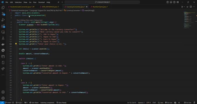 Aditya Dwivedi on LinkedIn: #codsoft #java #programming #learning Aditya Dwivedi on LinkedIn: #codsoft #java #programming #learning