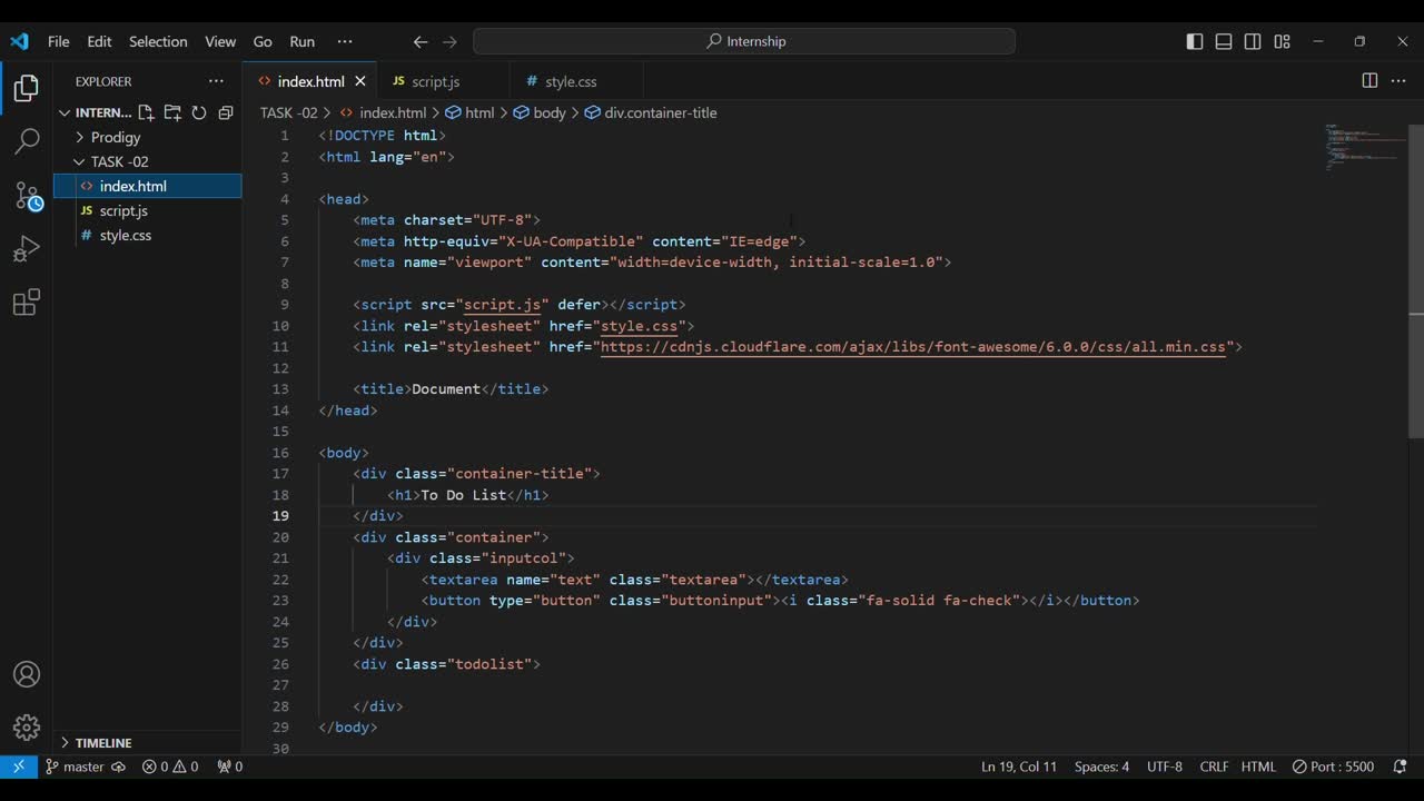 Harini A on LinkedIn: #javascript #html #css #prodigyinternship Harini A on LinkedIn: #javascript #html #css #prodigyinternship