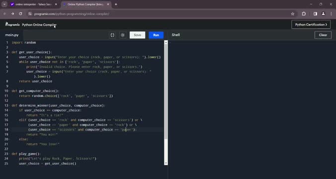 Dheeraj Naik on LinkedIn: #codesoft #pythonprogramming Dheeraj Naik on LinkedIn: #codesoft #pythonprogramming
