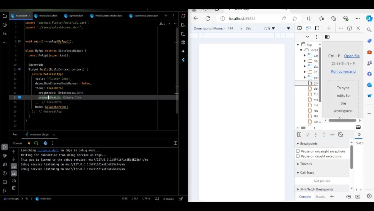 Launching Flutter app for Covid-19 statistics | Saria Mahmood posted on ... Launching Flutter app for Covid-19 statistics | Saria Mahmood posted on ...
