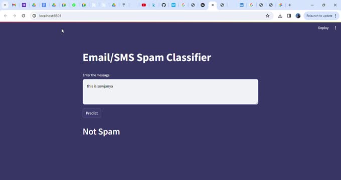 Sowjanya Bojja on LinkedIn: #nlp #spamdetection #machinelearning #nltk ... Sowjanya Bojja on LinkedIn: #nlp #spamdetection #machinelearning #nltk ...