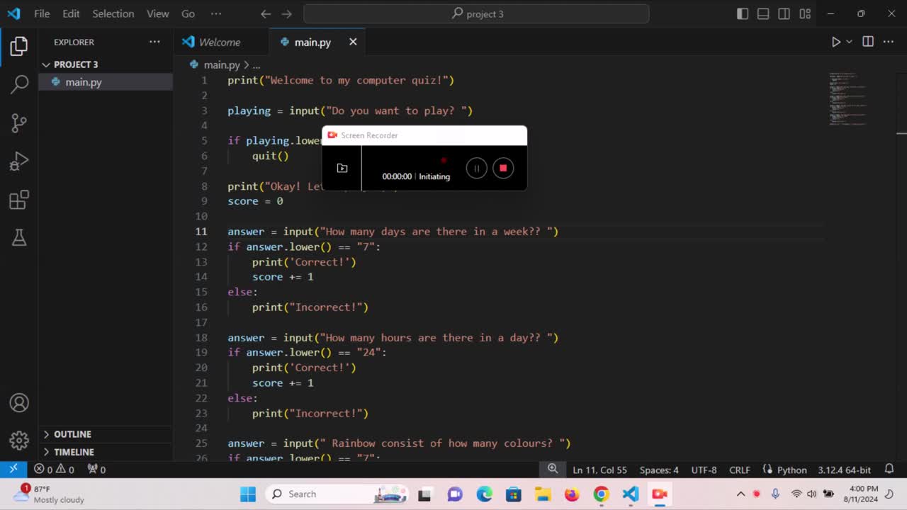 Govind Rajpoot on LinkedIn: #codingjourney #pythonprogramming # ... Govind Rajpoot on LinkedIn: #codingjourney #pythonprogramming # ...