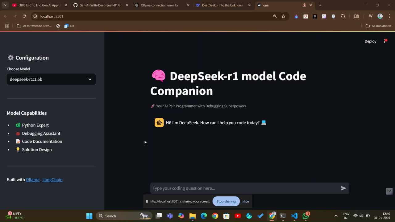 #ai #coding #python #langchain #ollama #streamlit #aicompanion # ... #ai #coding #python #langchain #ollama #streamlit #aicompanion # ...