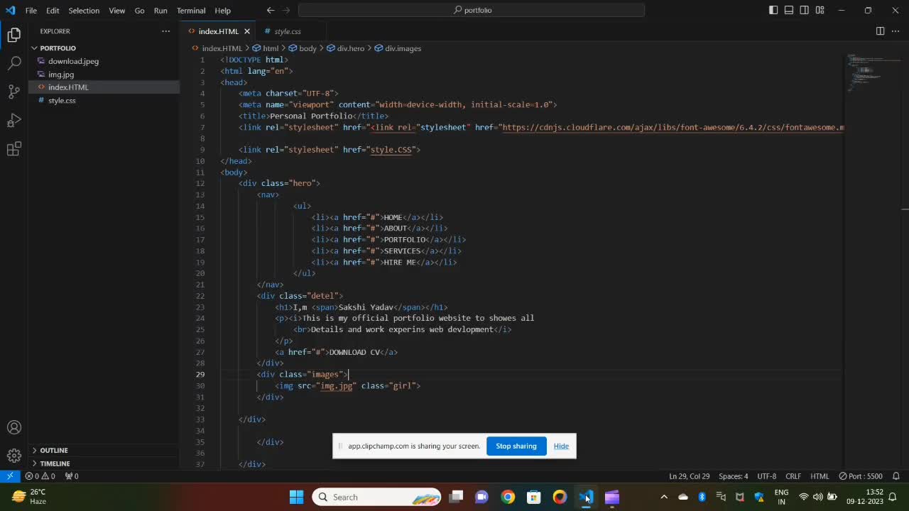 Sakshi Yadav on LinkedIn: #webdevelopment #codsoft #task2 # ... Sakshi Yadav on LinkedIn: #webdevelopment #codsoft #task2 # ...