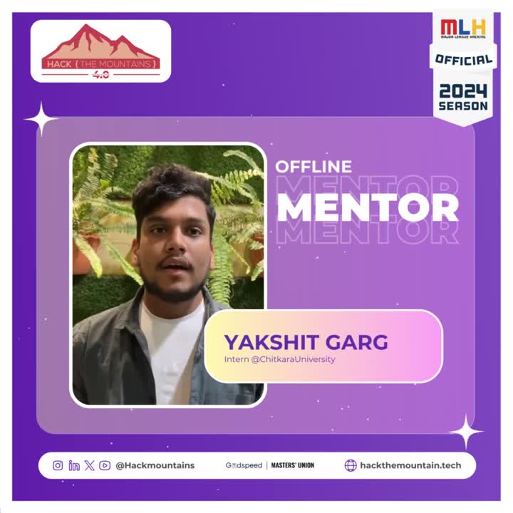 Yakshit G. on LinkedIn: #mentorship #hackers #hackathon # ... Yakshit G. on LinkedIn: #mentorship #hackers #hackathon # ...