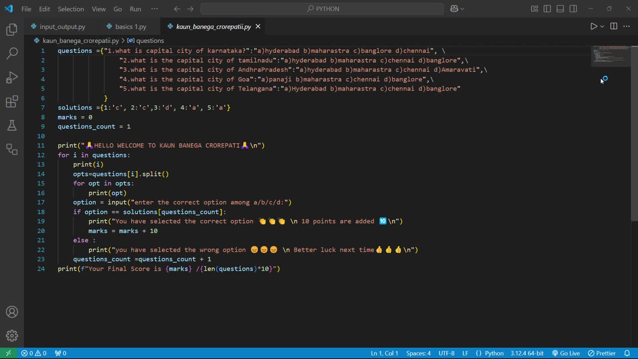 Bhuvaneswari Kapuluru on LinkedIn: #python #codingjourney # ... Bhuvaneswari Kapuluru on LinkedIn: #python #codingjourney # ...