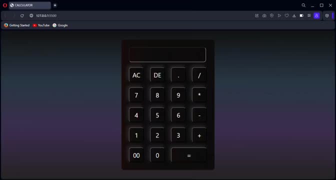 Priyam Tyagi on LinkedIn: Calculator using HTML, CSS, JS InternPe Priyam Tyagi on LinkedIn: Calculator using HTML, CSS, JS InternPe