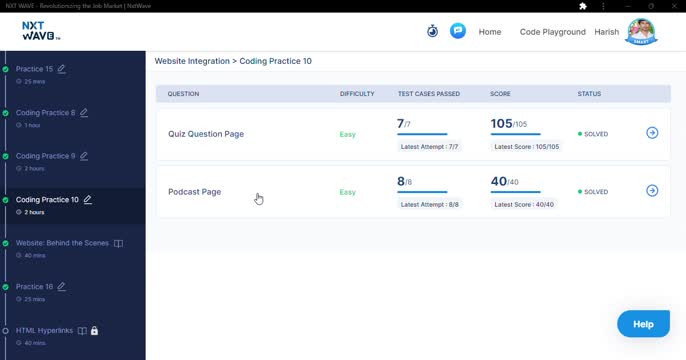 Yarram Harish on LinkedIn: #coding #ccbp #nxtwave #rahulattuluri #coder ... Yarram Harish on LinkedIn: #coding #ccbp #nxtwave #rahulattuluri #coder ...