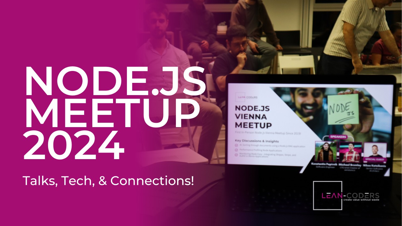 LEAN-CODERS on LinkedIn: Node JS Meetup at LEAN-CODERS LEAN-CODERS on LinkedIn: Node JS Meetup at LEAN-CODERS