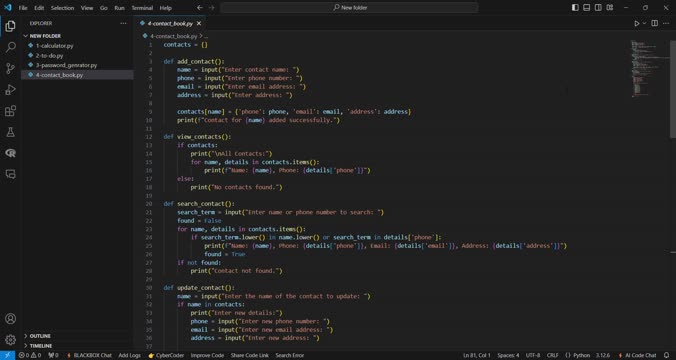 Deepanshu Tyagi on LinkedIn: #python #contactmanagement #programming # ... Deepanshu Tyagi on LinkedIn: #python #contactmanagement #programming # ...