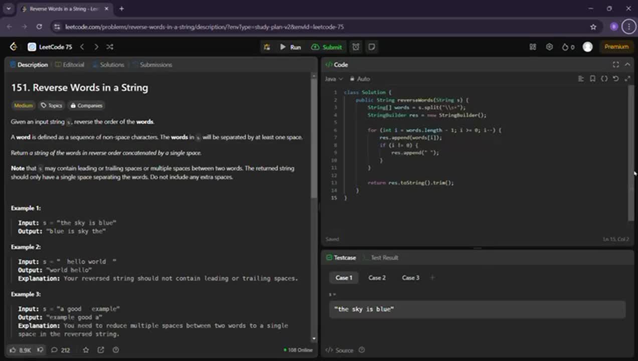 Barani M S on LinkedIn: #leetcode #90daysofcoding #problemsolving # ... Barani M S on LinkedIn: #leetcode #90daysofcoding #problemsolving # ...
