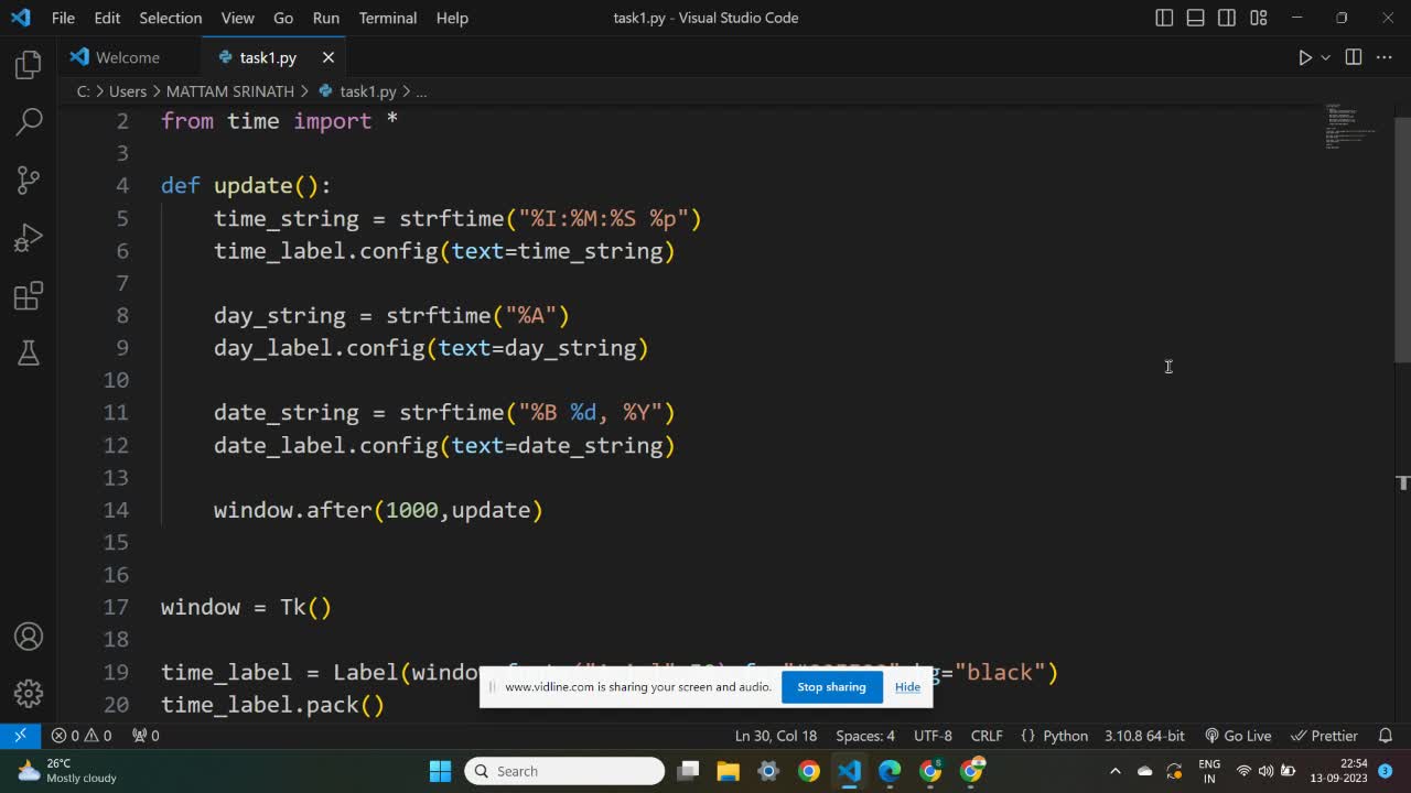 Harsha Vardhan Reddy on LinkedIn: #pythonprogramming Harsha Vardhan Reddy on LinkedIn: #pythonprogramming