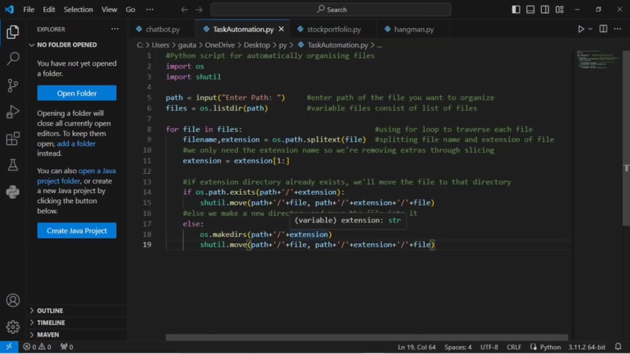 Gautam Rahul on LinkedIn: #python #automation #filemanagement # ... Gautam Rahul on LinkedIn: #python #automation #filemanagement # ...