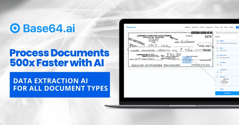 Alan Pelz-Sharpe on LinkedIn: Base64.ai: AI-Powered Document Intelligence Alan Pelz-Sharpe on LinkedIn: Base64.ai: AI-Powered Document Intelligence