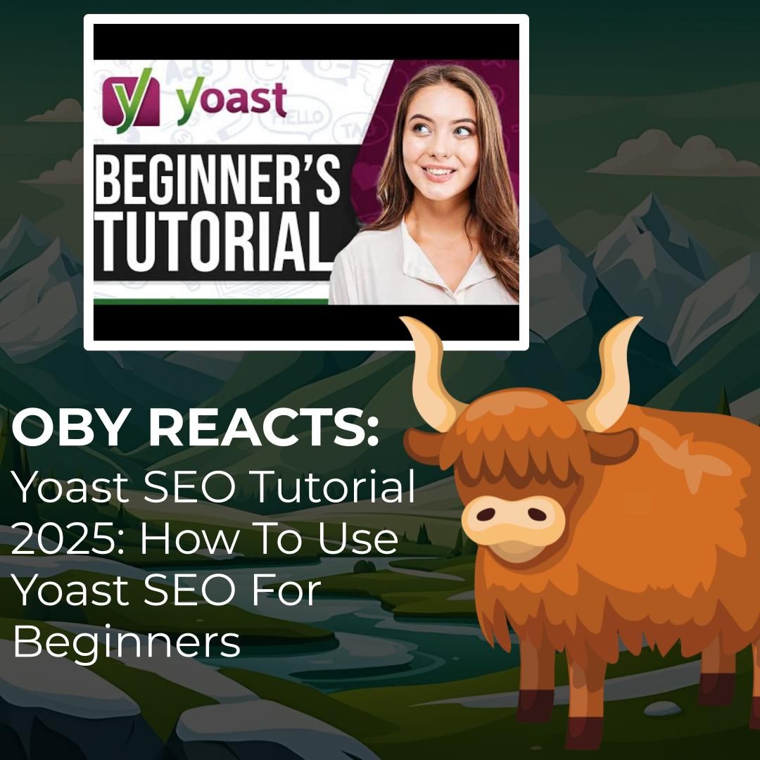 YacDaddy on LinkedIn: Oby Reacts: Yoast SEO Tutorial 2025: How To Use ... YacDaddy on LinkedIn: Oby Reacts: Yoast SEO Tutorial 2025: How To Use ...
