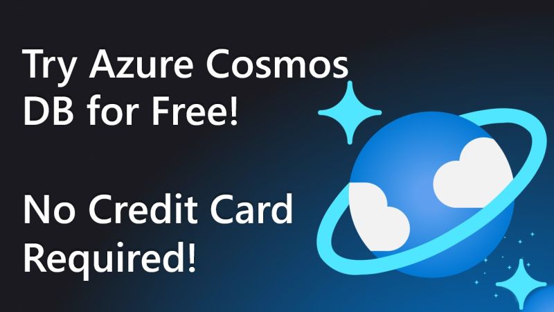 Azure Cosmos DB on LinkedIn: Exploring the Free Try Azure Cosmos DB ... Azure Cosmos DB on LinkedIn: Exploring the Free Try Azure Cosmos DB ...