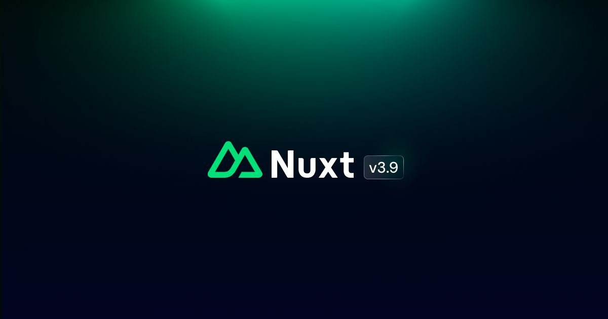 Michael Hoffmann on LinkedIn: Nuxt 3.9 · Nuxt Blog Michael Hoffmann on LinkedIn: Nuxt 3.9 · Nuxt Blog