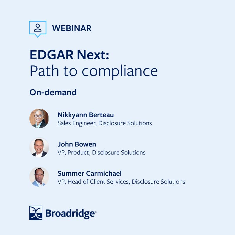 Brian Gorny on LinkedIn: #edgarnext Brian Gorny on LinkedIn: #edgarnext