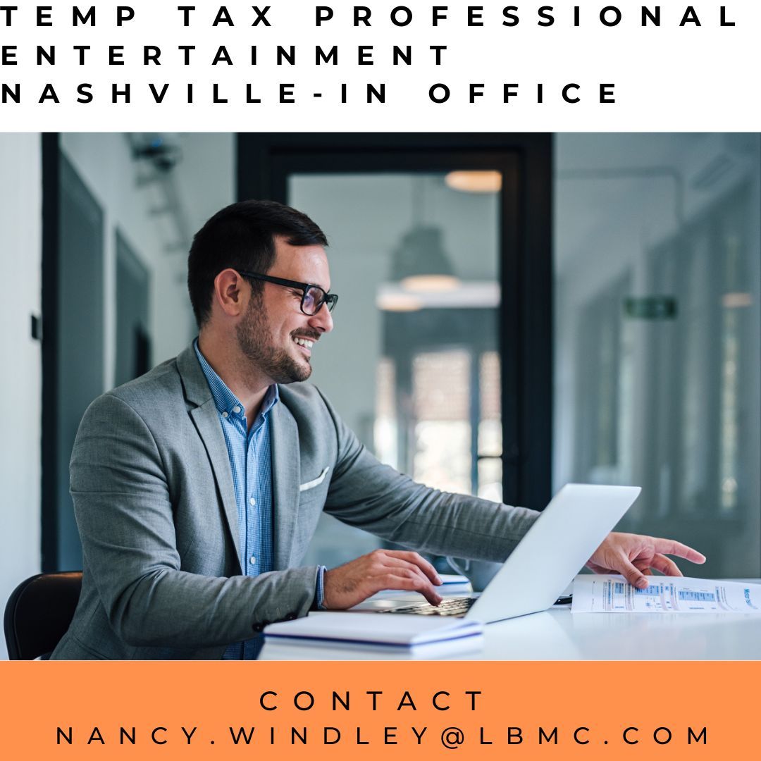 Tim Sturm on LinkedIn: LBMC Staffing Solutions' client in Nashville, TN ... Tim Sturm on LinkedIn: LBMC Staffing Solutions' client in Nashville, TN ...