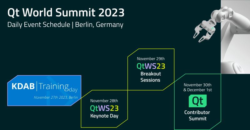 #qtws23 #berlin #qtdev #developers #softwaredeveloper | Rolf Bittner #qtws23 #berlin #qtdev #developers #softwaredeveloper | Rolf Bittner