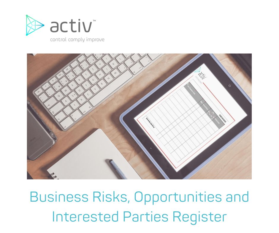 Business Risks - Opportunities - Interested Parties Register | MyActiv ... Business Risks - Opportunities - Interested Parties Register | MyActiv ...