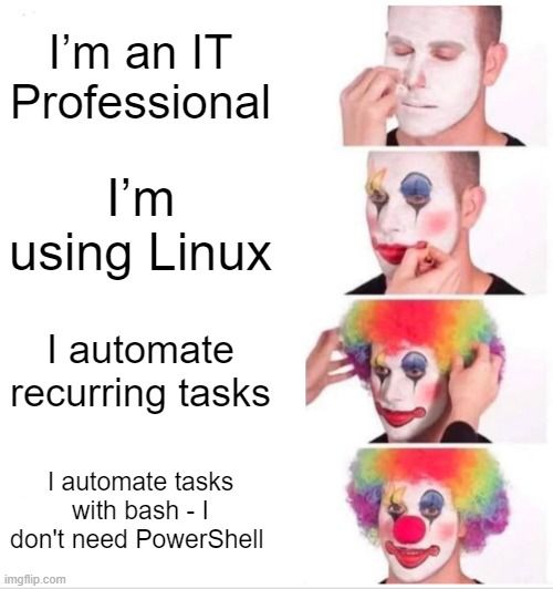 #powershell #meme #mememonday #itautomation | ScriptRunner #powershell #meme #mememonday #itautomation | ScriptRunner
