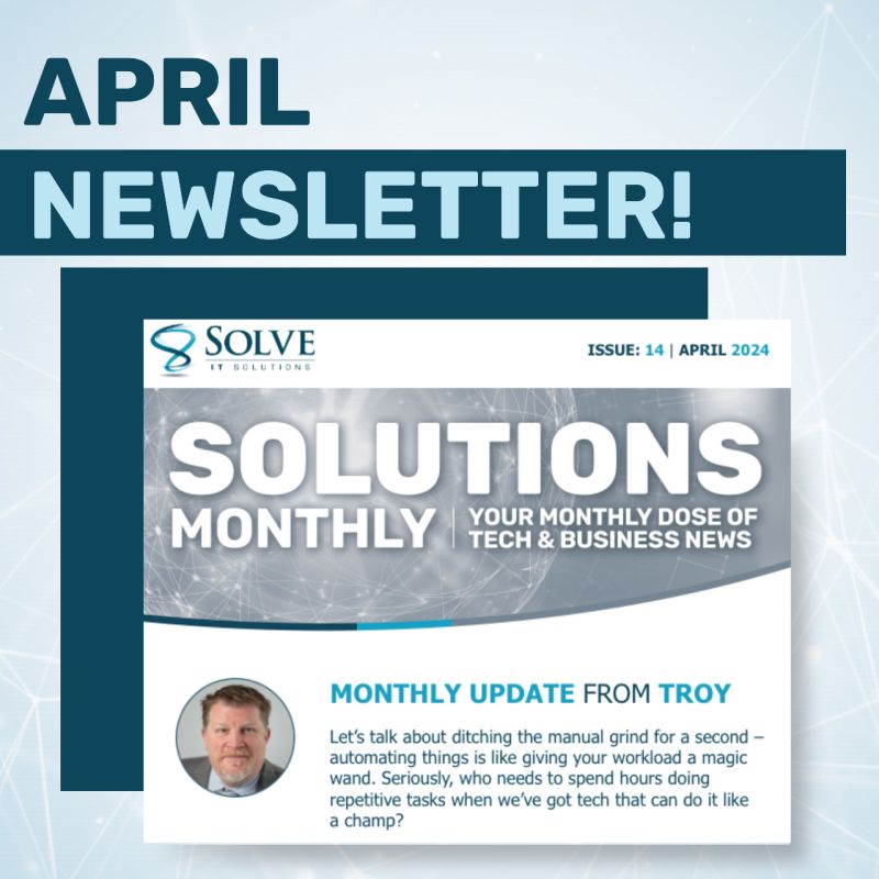 Solve IT Solutions LLC on LinkedIn: Solutions Newsletter - Solve IT ... Solve IT Solutions LLC on LinkedIn: Solutions Newsletter - Solve IT ...