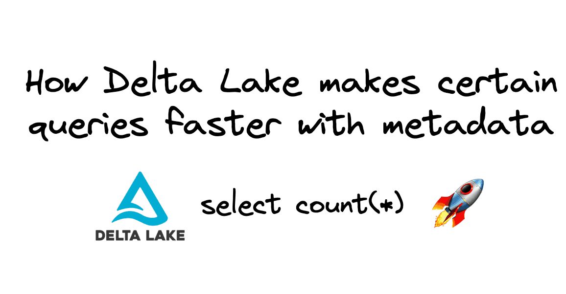 Delta Lake on LinkedIn: How Delta Lake uses metadata to make certain ... Delta Lake on LinkedIn: How Delta Lake uses metadata to make certain ...
