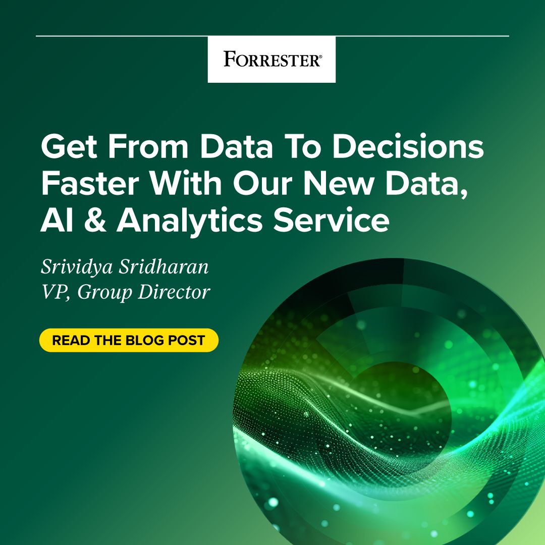 Forrester Decisions for Data, AI & Analytics. Our new service for Data ... Forrester Decisions for Data, AI & Analytics. Our new service for Data ...