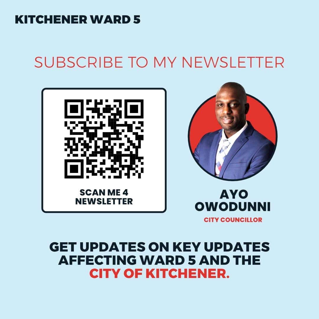Ayo Owodunni MBET on LinkedIn: Hello Ward 5, Councillor Ayo here. Every ... Ayo Owodunni MBET on LinkedIn: Hello Ward 5, Councillor Ayo here. Every ...