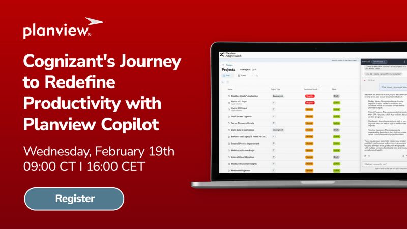 Cognizant's Journey to Redefine Productivity with Planview Copilot ... Cognizant's Journey to Redefine Productivity with Planview Copilot ...