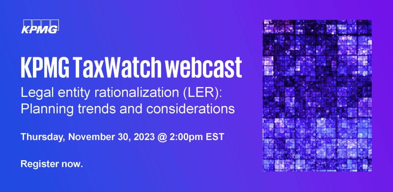 Learn LER trends and triggers in TaxWatch webcast | Scott Verschoor ... Learn LER trends and triggers in TaxWatch webcast | Scott Verschoor ...