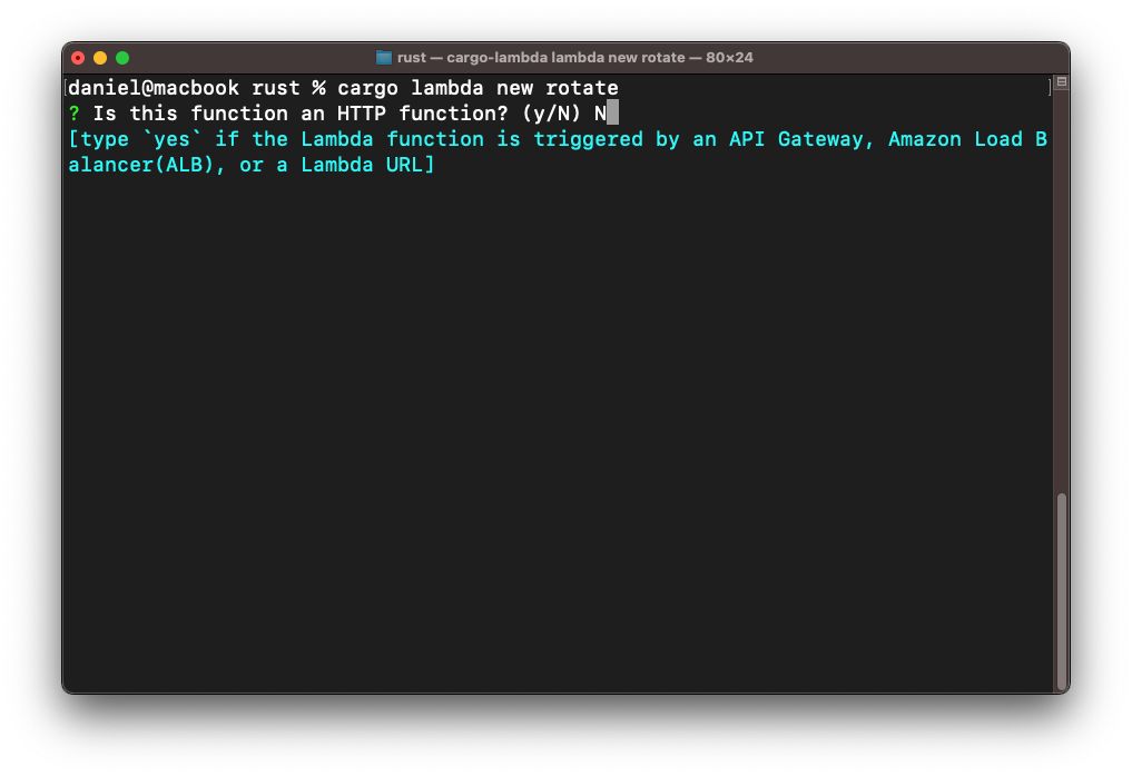 Writing AWS Lambda handler in Rust | Darryl R. Writing AWS Lambda handler in Rust | Darryl R.